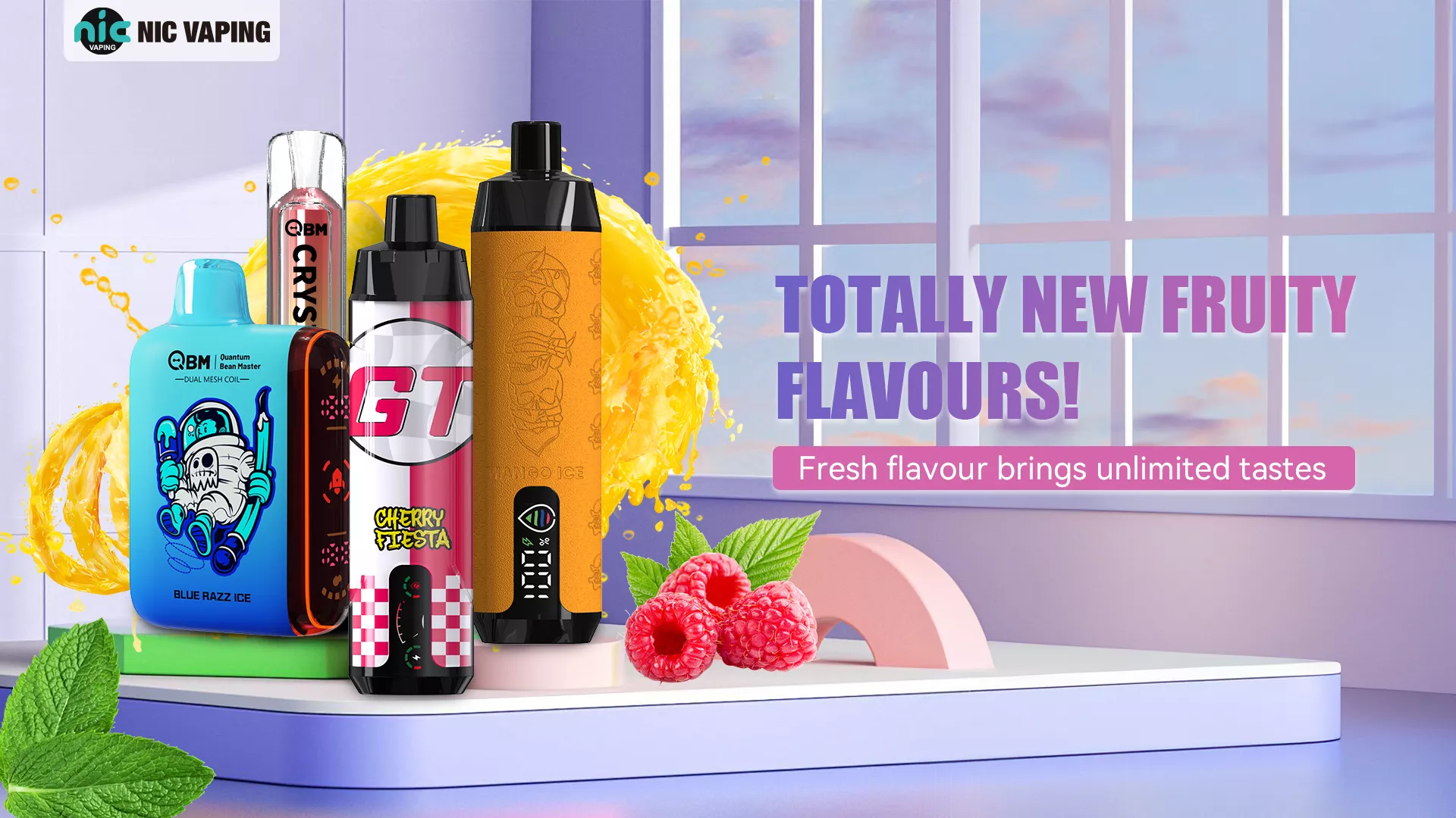 NIC VAPING - Kup najlepsze marki jednorazowych waporyzatorów luzem